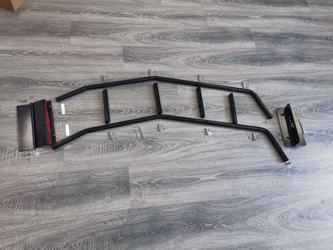 Toyota 4 Runner Black Iron Steel SUV Rear Ladder