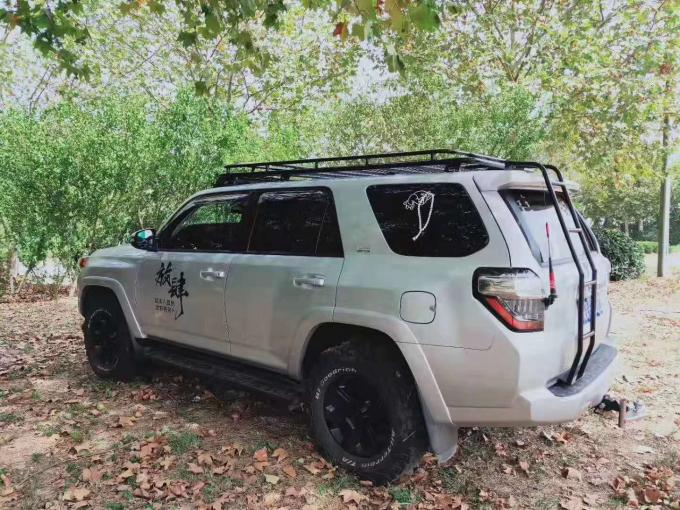 Toyota 4 Runner Black Iron Steel SUV Rear Ladder