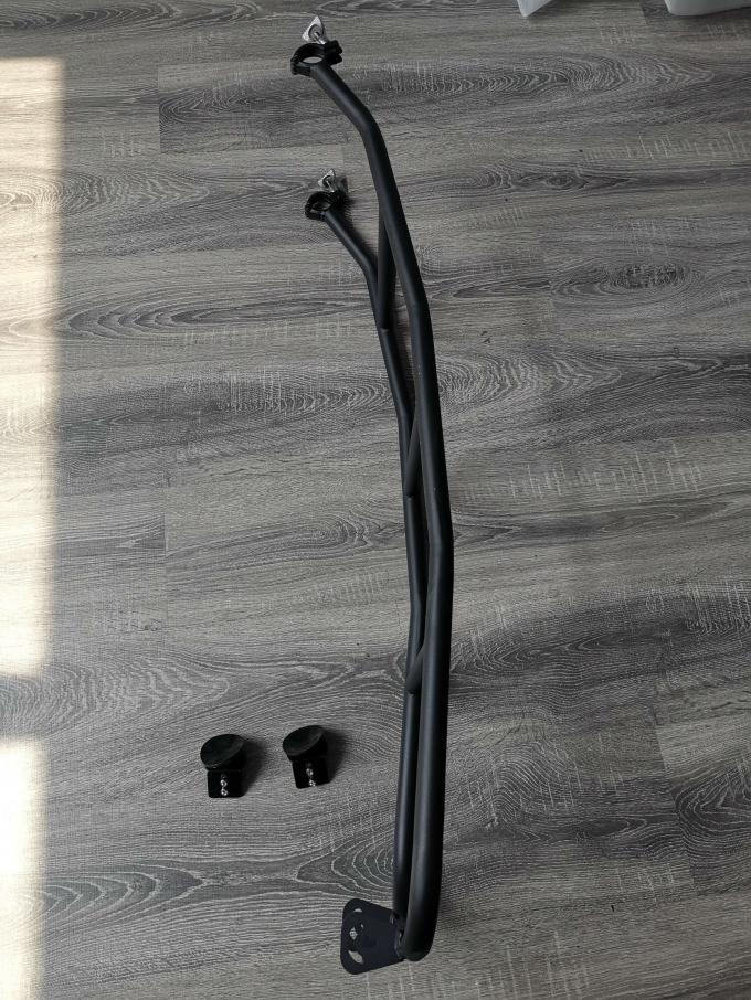 Universal Iron Steel SUV Side Ladder For Round Tube Roof Basket